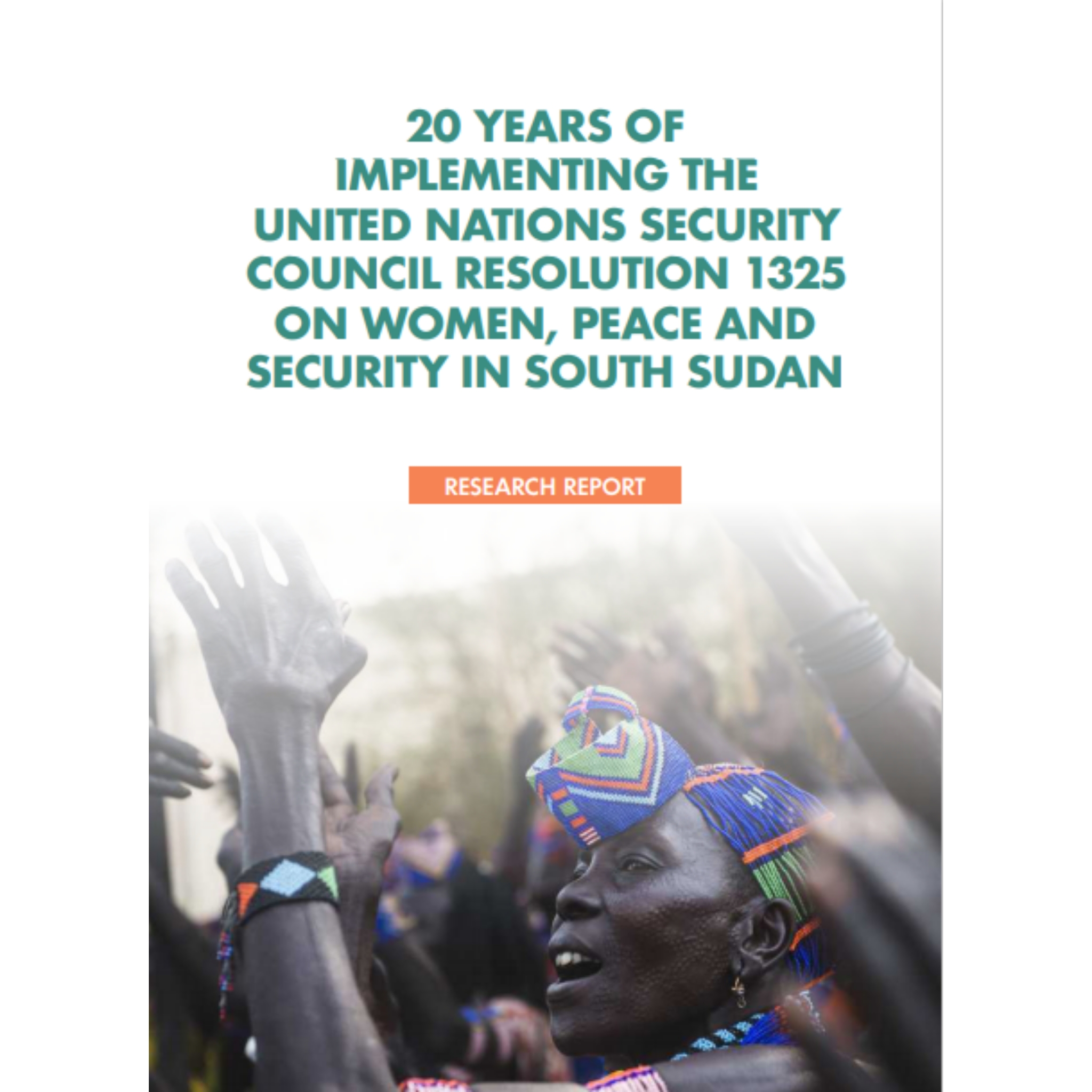 20 Years Of Implementing the United Nations Security Council Resolution ...